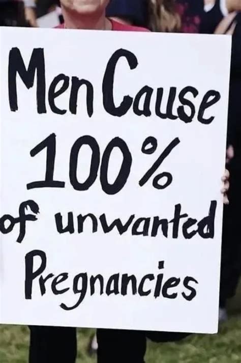 Because Only Men Are Responsible For Having Sex Rprolife