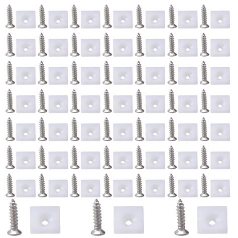 Tierpop 100150pcs Drawer Wedges With Screws Fixing Mending Wedges