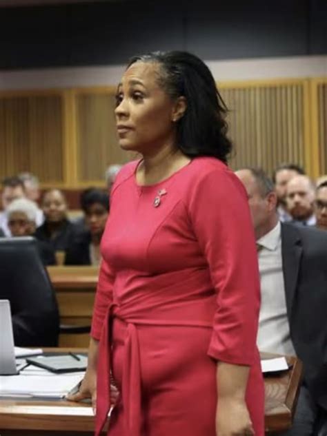 Fanni Willis Wore Her Dress Backwards Zipper Is Supposed To Be In The