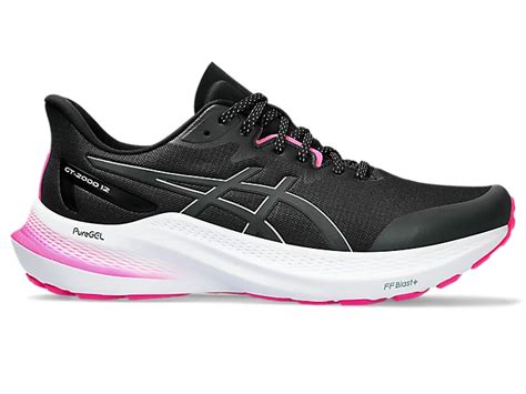Gt 2000 12 Lite Show Women Blackpure Silver Womens Running
