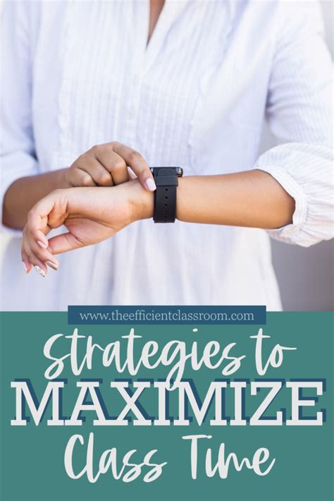 Tips For Classroom Efficiency The Efficient Classroom