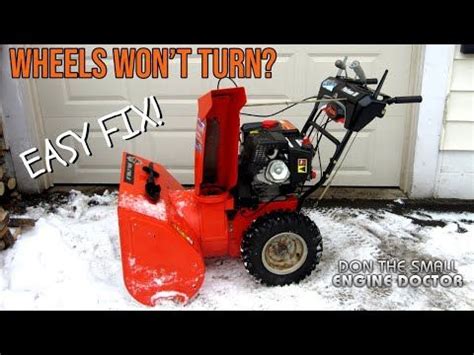 HOW-TO Replace A Friction Disc On Ariens Snowblowers - Make It Drive ...