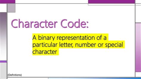 Ascii And Unicode Character Codes Ppt