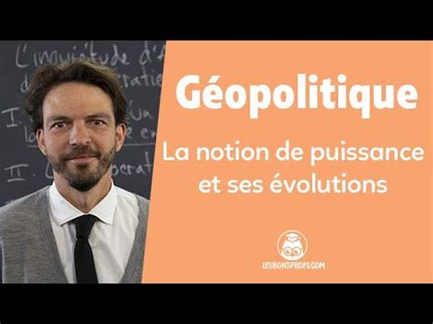 Smartprof La notion de puissance et ses évolutions Géopolitique