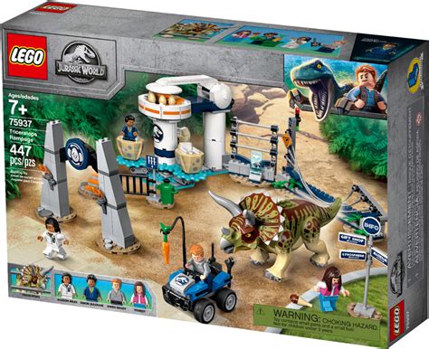 Customer Reviews Lego Jurassic World Triceratops Rampage 6278184