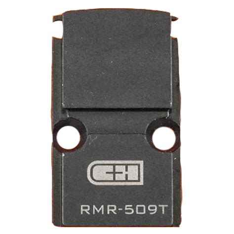 Candh Precision Holosun 509t Optics Mounting Plate Adapter For Rmr Cut