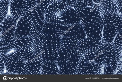 Abstract Science Technology Background Graphic Design Network Illustration Particle Grid Stock