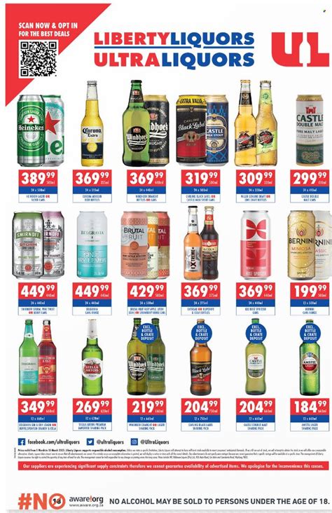 LIBERTY LIQUORS Specials From Saturday 1 Mar 2025