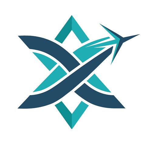 Modern Logo Design Featuring A Blue And White Star Of David Symbol A