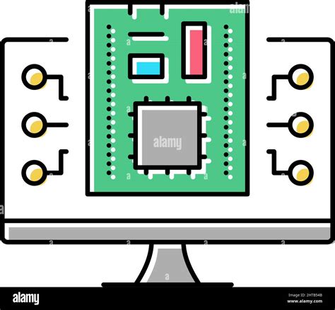 Firmware Software Color Icon Vector Illustration Stock Vector Image And Art Alamy