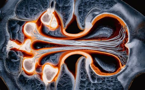 Generative Ai A Detailed Cross Section Of A Human Bone Revealing The