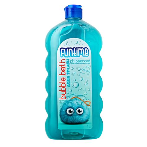 Funtime Bubble Bath Aqua Splash 1l Natures Organics