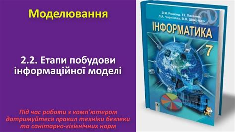 2 2 Етапи побудови інформаційної моделі 7 клас Ривкінд Youtube