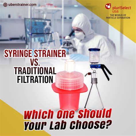 Stream Syringe Strainer Vs Traditional Filtration Which One Should