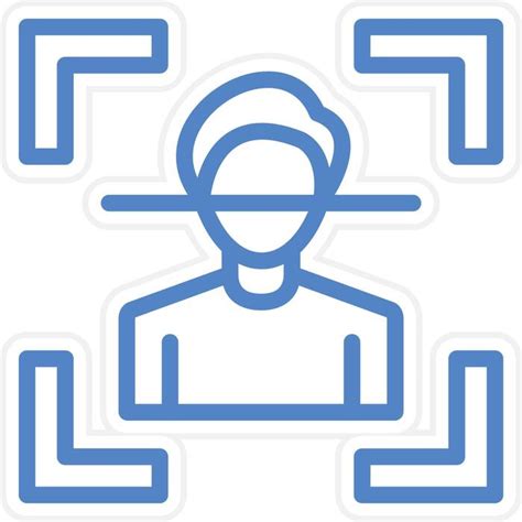 Facial Recognition Icon Vector Art Icons And Graphics For Free Download