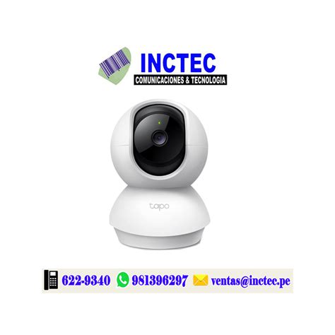 CÁMARA WI FI DE VIGILANCIA INTELIGENTE INTERIOR TAPO C210 TP LINK