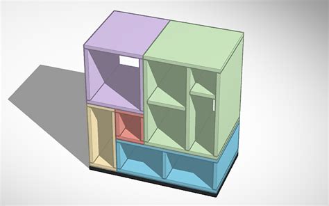 3d Design Shelves Tinkercad