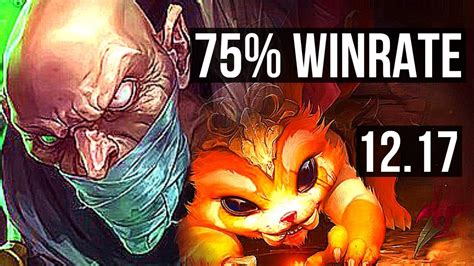 SINGED Vs GNAR TOP Winrate KR Diamond YouTube