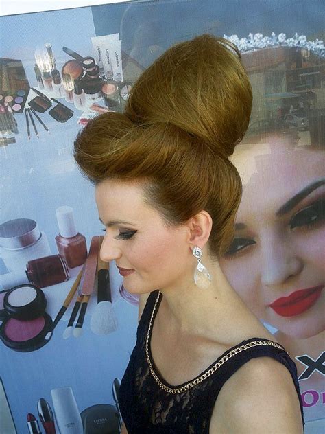Pin By Blond Bouffant On Bouffant Hairdo Big Bun Hair Huge Hair Bun Hairstyles For Long Hair