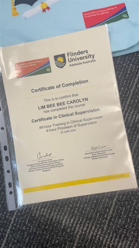 Carolyn Lim On Linkedin Although I Missed My Ecta Fu Certificate In