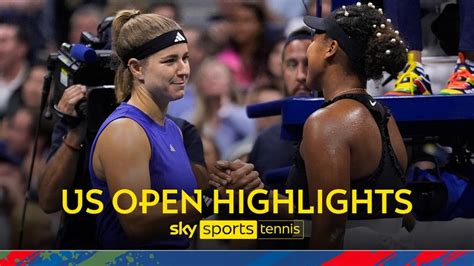 Naomi Osaka Vs Karolina Muchova Us Open Highlights Tennis News