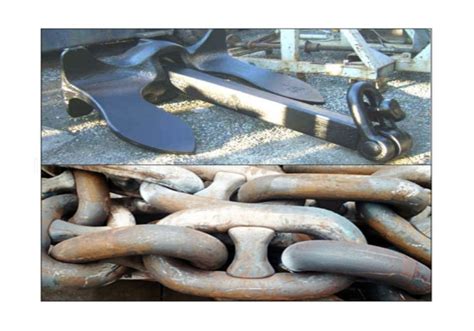 Used Marine Anchor Chain Reconditioned Ship Anchor Chain