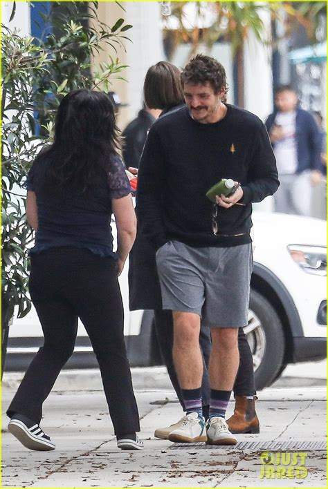 Pedro Pascal All Smiles Out While Out On Juice Run In L A Photo