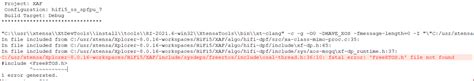 missing freertos h error occurring in xtensa ide · issue 4 · foss