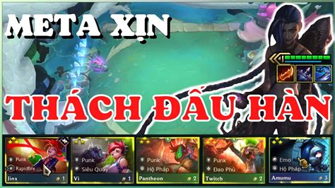 Jinx⭐⭐⭐hidden Comp From Korea Server Carry Đtcl MÙa 10 Tft Set 10