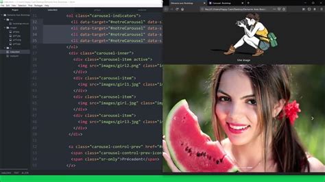 Mudey Formation Cours 10 Bootstrap Carousels En Bootstrap Youtube