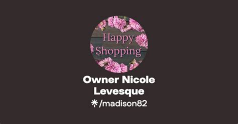 Owner Nicole Levesque Instagram Facebook Tiktok Linktree