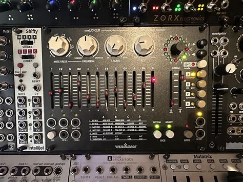 Vermona Melodicer Stochastic Pattern Generator Sequencer Reverb