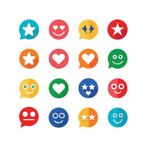 Reaction Icon Set Collection Illustration 47567953 Vector Art At Vecteezy