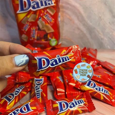 Jual Elvira Daim Permen Caramel Coklat Chocolate Caramel Daim Snack Import 200gr Shopee Indonesia