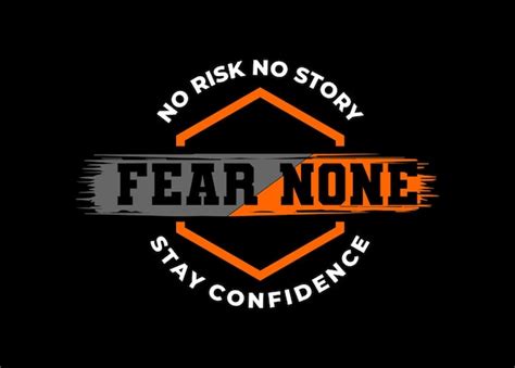 Premium Vector Fear None Vector Illustration Typography T Shirt Design