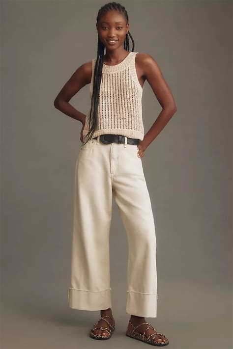 Rag And Bone Sofie High Rise Wide Leg Jeans Anthropologie