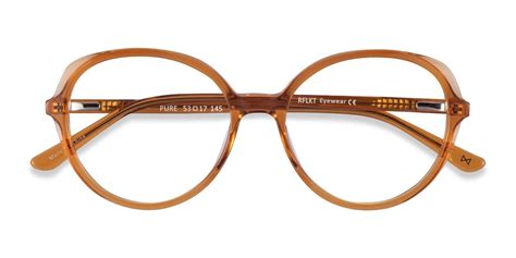 Pure Round Orange Glasses For Women Eyebuydirect Brille Schöne