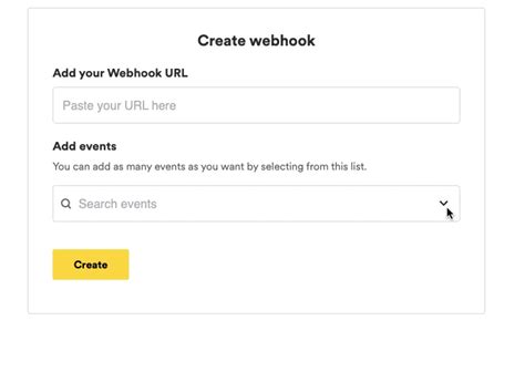 Webhooks Buy Me A Coffee