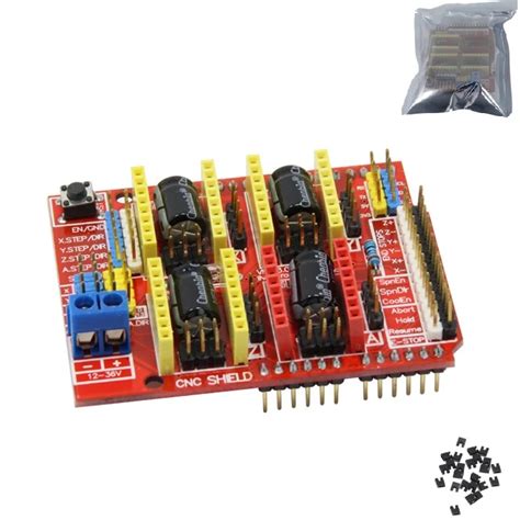 Ramps Cnc Shield V3 Engraving Machine 3d Printer A4988 Driver Expansion Board For Arduino