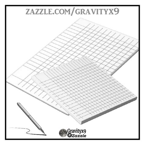 Graph Column Lined Chart Notepad Zazzle Note Pad Design Note Pad Paper Notepads