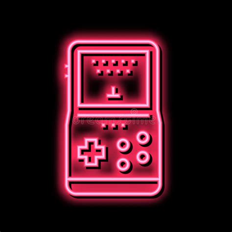 Gaming Geek Color Icon Vector Illustration Sign Stock Vector