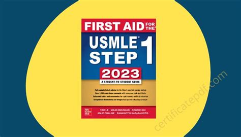 New First Aid Usmle Step 1 2023 Pdf Free