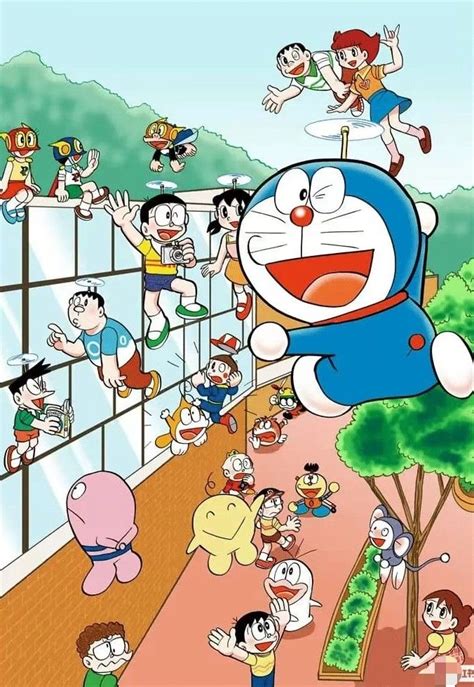 Pin By วรกุล พิชัยจุมพล On โดราเอมอน Doraemon Wallpapers Doraemon Cartoons Japan