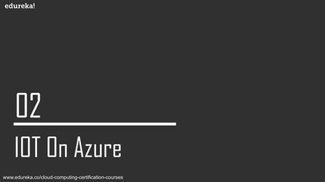 What Is Azure Iot Edureka Ppt