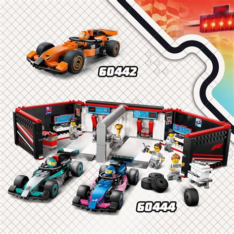 Jual Lego City 60443 F1 Pit Stop And Pit Crew With Ferrari Car 322