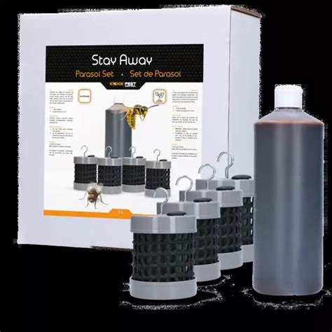Knock Off Stay Away Parasol Set Eenvoudig Ophangen