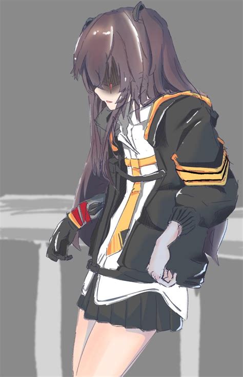 Ump45ドルフロ 「ump45 指揮官がどんなにきびしい頼みをしても応じてくれる その気持ちが報われ」hexaaのイラスト