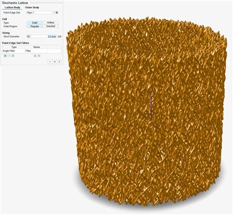 Implicit Stochastic Lattice