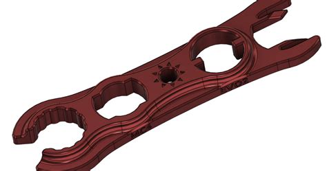 Mc4 And Evo2 Pv Solar Wrench Spanner By Fantomas Download Free Stl Model