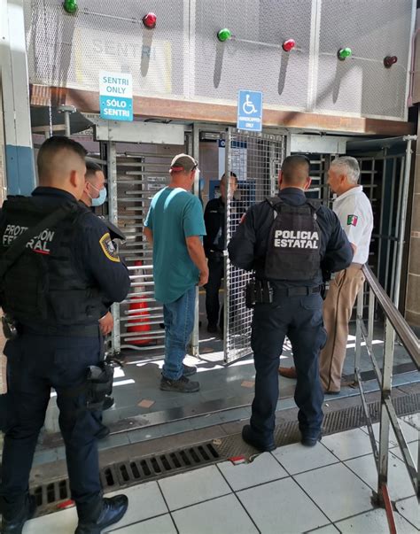 Asegura Policía Estatal a un hombre por orden de arresto en Estados